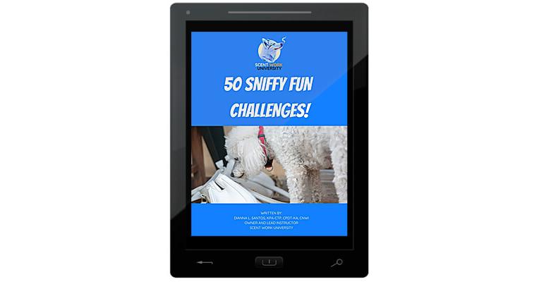 50 Sniffy Fun Challenges E-Book - Clean Run