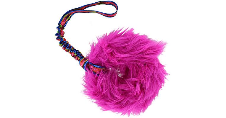 Tribble Trouble Ring with Bungee Handle - Psychic Rainbow & Fuchsia ...