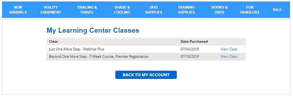 Finding Your Classes