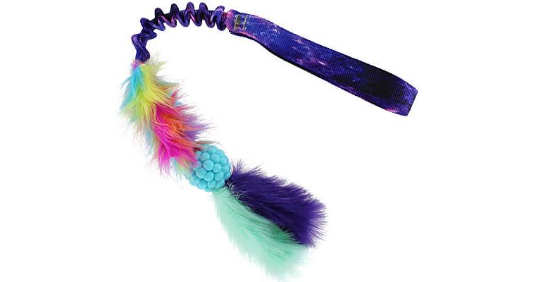 4 My Merles Bitty Bumpy Bungee Fur Tail - Clean Run