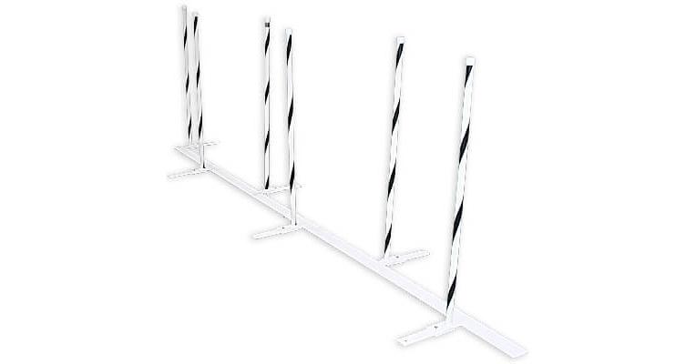 Max 200 Channel Weave Poles - Clean Run