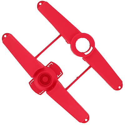 Clip and Go Agility Pedestal Jump Bases for 1 in. PVC - Set of 2, Blue ...